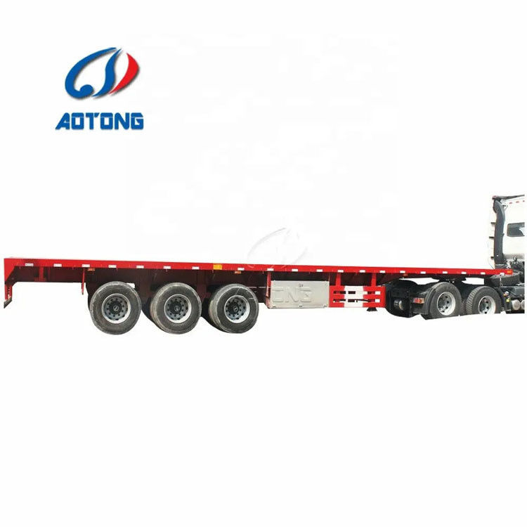 40 tons Max Payload Double Axle Skeleton Container Trailer for 20ft ...