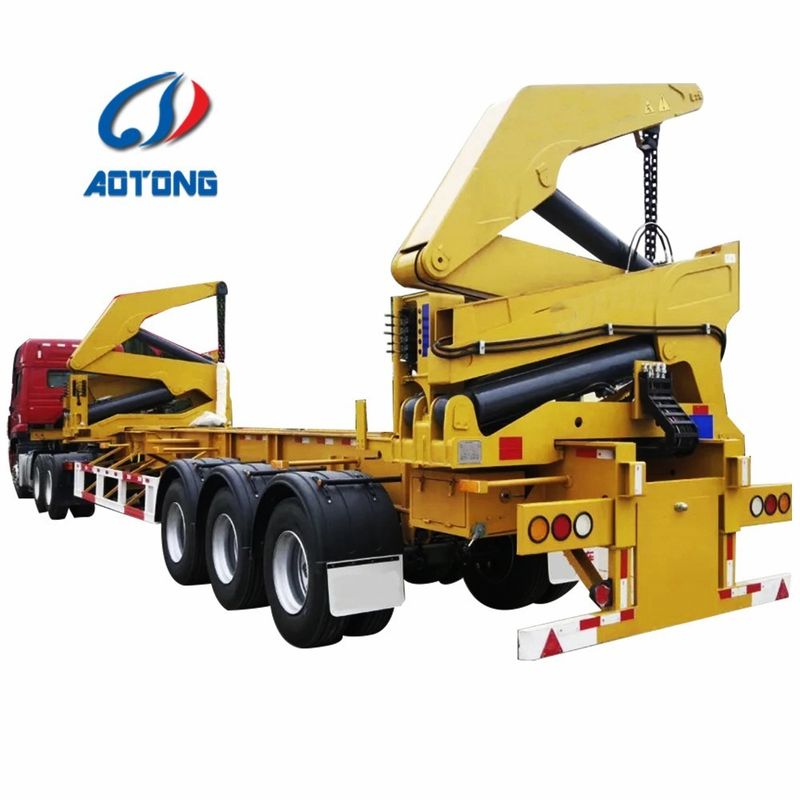 37tons 40ft Container Self Side Loader Side Lifting Container Semi ...