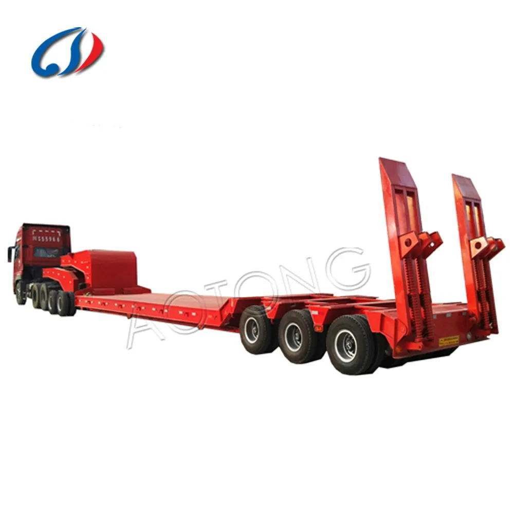 100-500ton Hydraulic Multi-Axis Heavy Load Low Bed Modular Trailer 7/8 ...