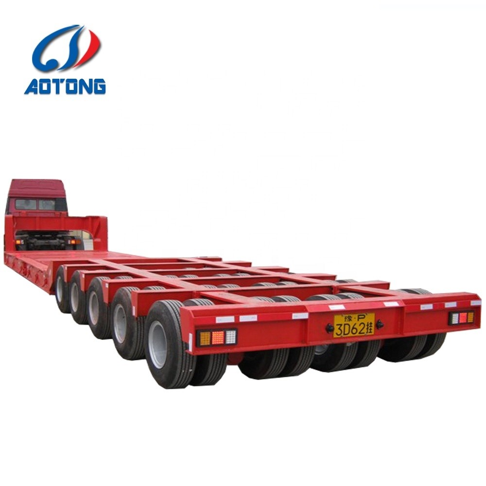 150 Tons Heavy Duty Semi Trailer with High Capacity and Standard 28Ton ...