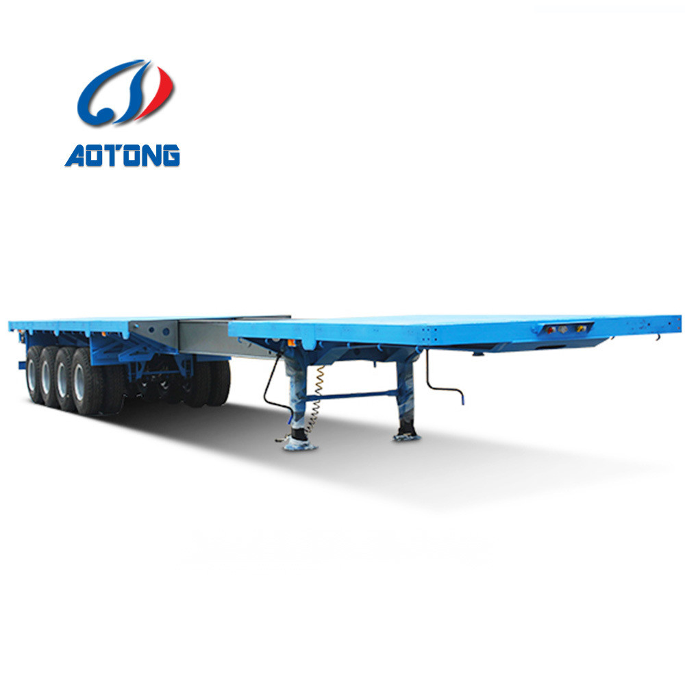 35tons 3 Axles Shipping Container Trailer with Max Payload 50000kgs and ...