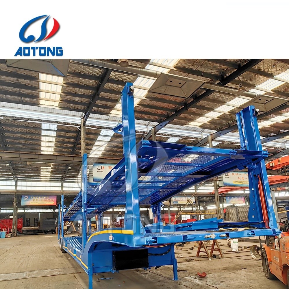 60 Ton Van Curtain Slider Semi Trailer with Standard 28Ton Landing Gear ...