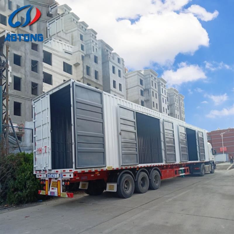 Wing Food Van Trailer Truck Heavy Duty I Beam Main Beam Steel Cargo ...