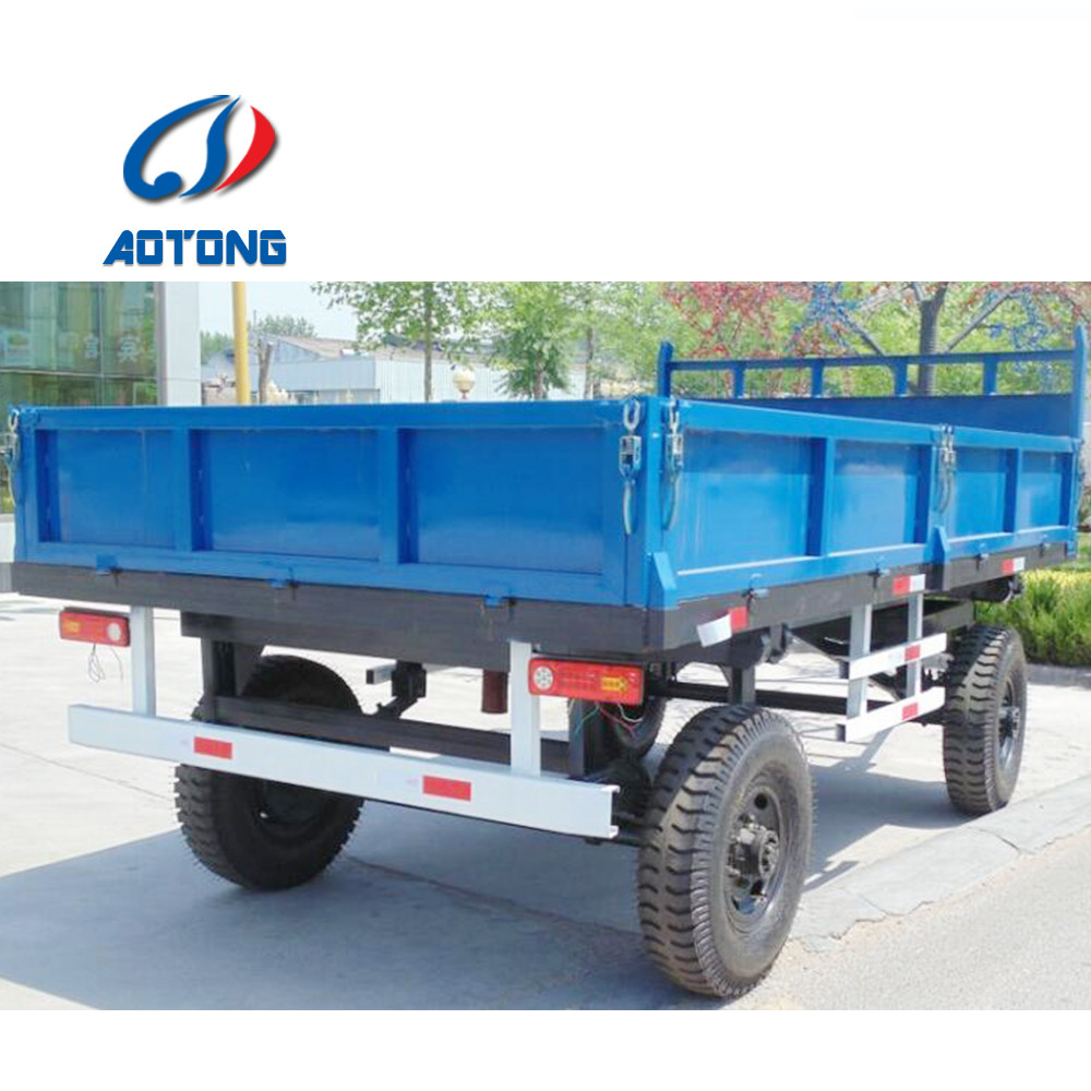 13 Ton Capacity Axle Small Mini Tractor Trailer for Walking Tractor