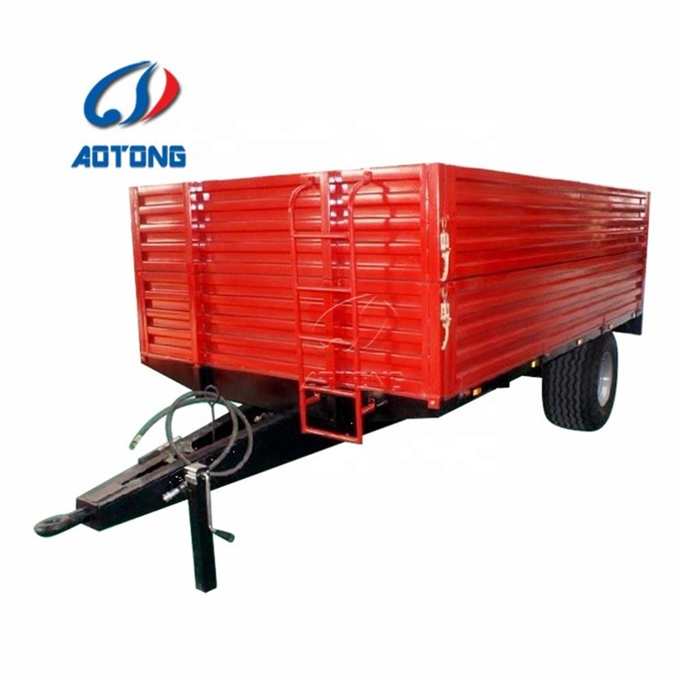 2/3 Axle Dump Draw Bar Trailer Full Trailer with 6000*2500* 1500 1500 ...