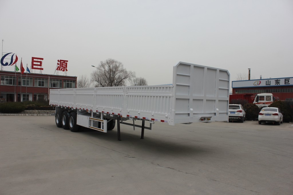 50/90# Exchangeable Type Steel Heavy Duty Semi Trailer For Safe Bulk ...
