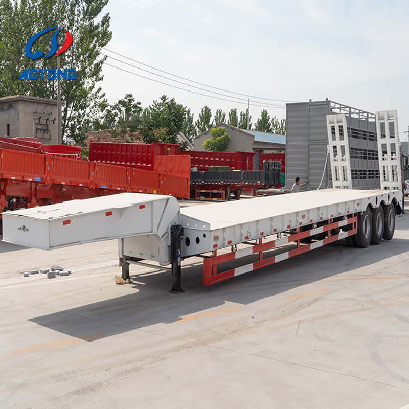 100T Hydraulic Low Loader Trailer for Wind Blade Transport
