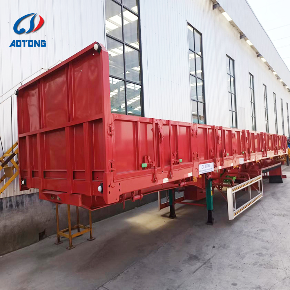 3-Axle 20FT/40FT Container Flatbed Trailer for UAE Export