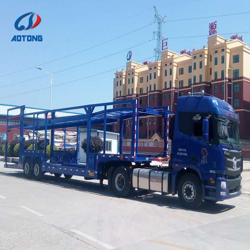 3-Axle 20FT/40FT Container Flatbed Trailer for UAE Export
