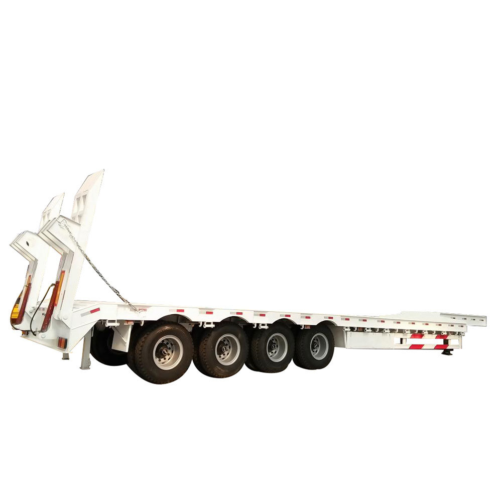 3-Axle 20FT/40FT Container Flatbed Trailer for UAE Export