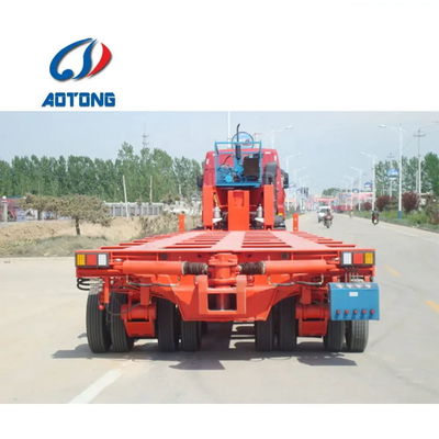 Semi-Trailer Hydraulic Axis Steerable Cast Semi Trailer for Multi Axles ...