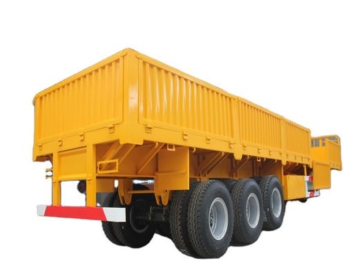 Steel 3 Axles Cargo Transport Trailer/Platform Log Timber Truck Semi ...