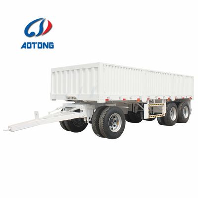 13 Tons Loading Full Trailer for Farm Land Harvesting and Road Train ...