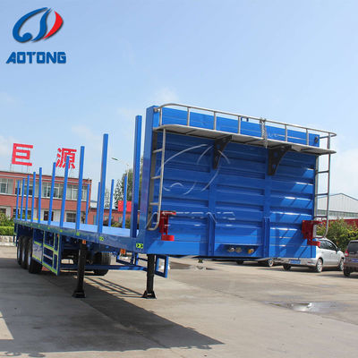 20FT / 40FT / 45FT Shipping Container Transport Flatbed Type Truck Trailers
