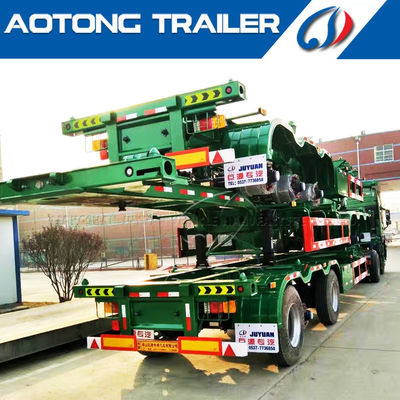 Shipping 20ft 40ft 45ft Container Chassis Semi Trailer Extendable ...